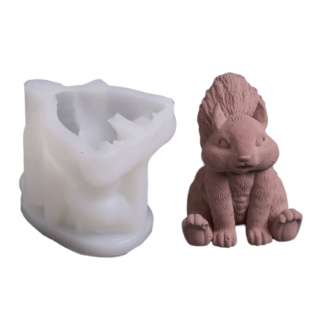 Realistic 3D Mouse Baking Cast Heat Resistant Elastomer For Chocolate ...