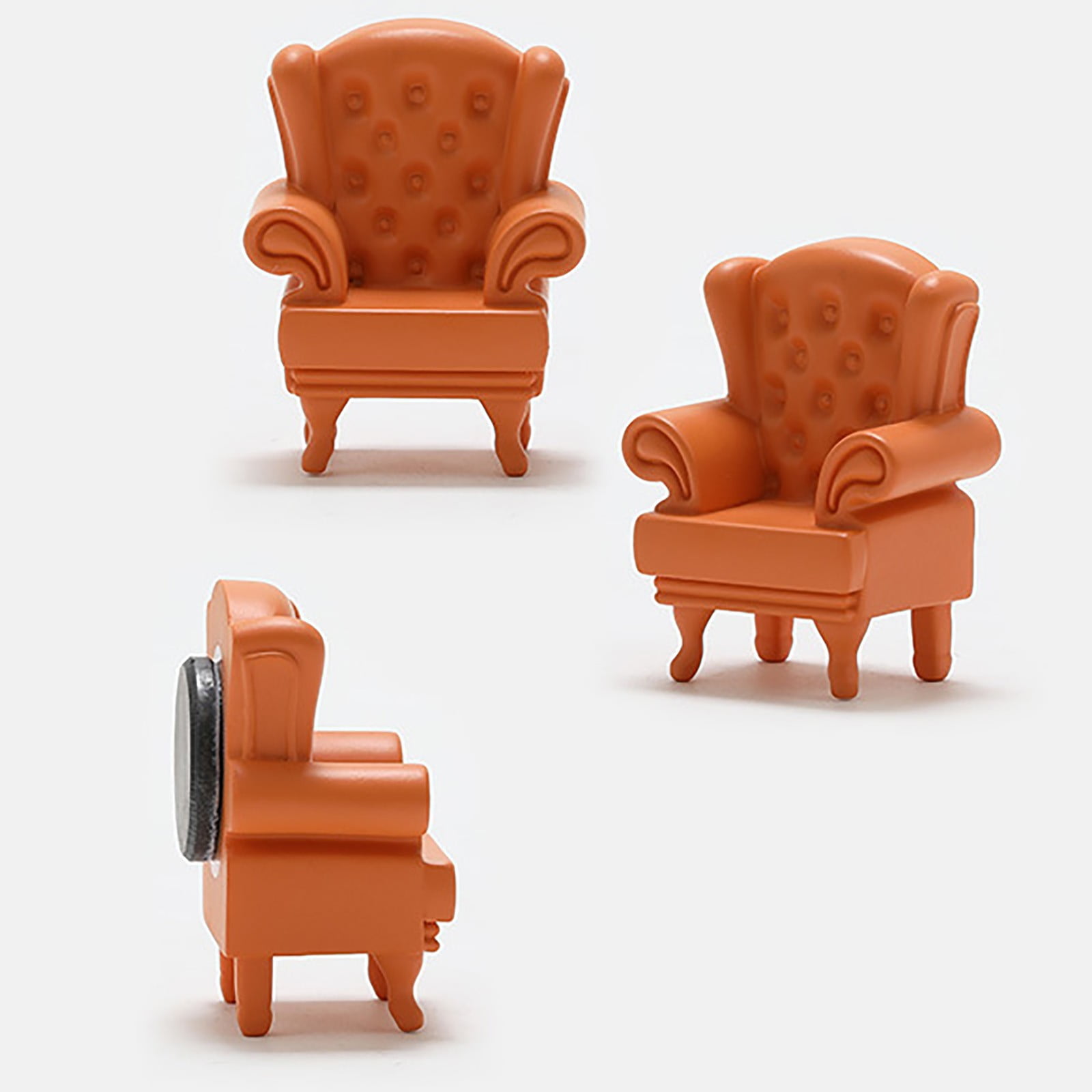 Realistic 3D Refrigerator Magnets Adorable Kitchen Decor Sofa Cabinet ...