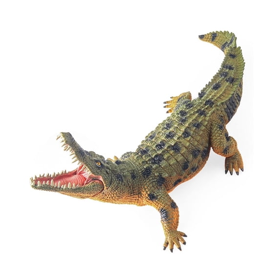 Realistic Alligators Model Figurine Toy With Movable Jaw For ...