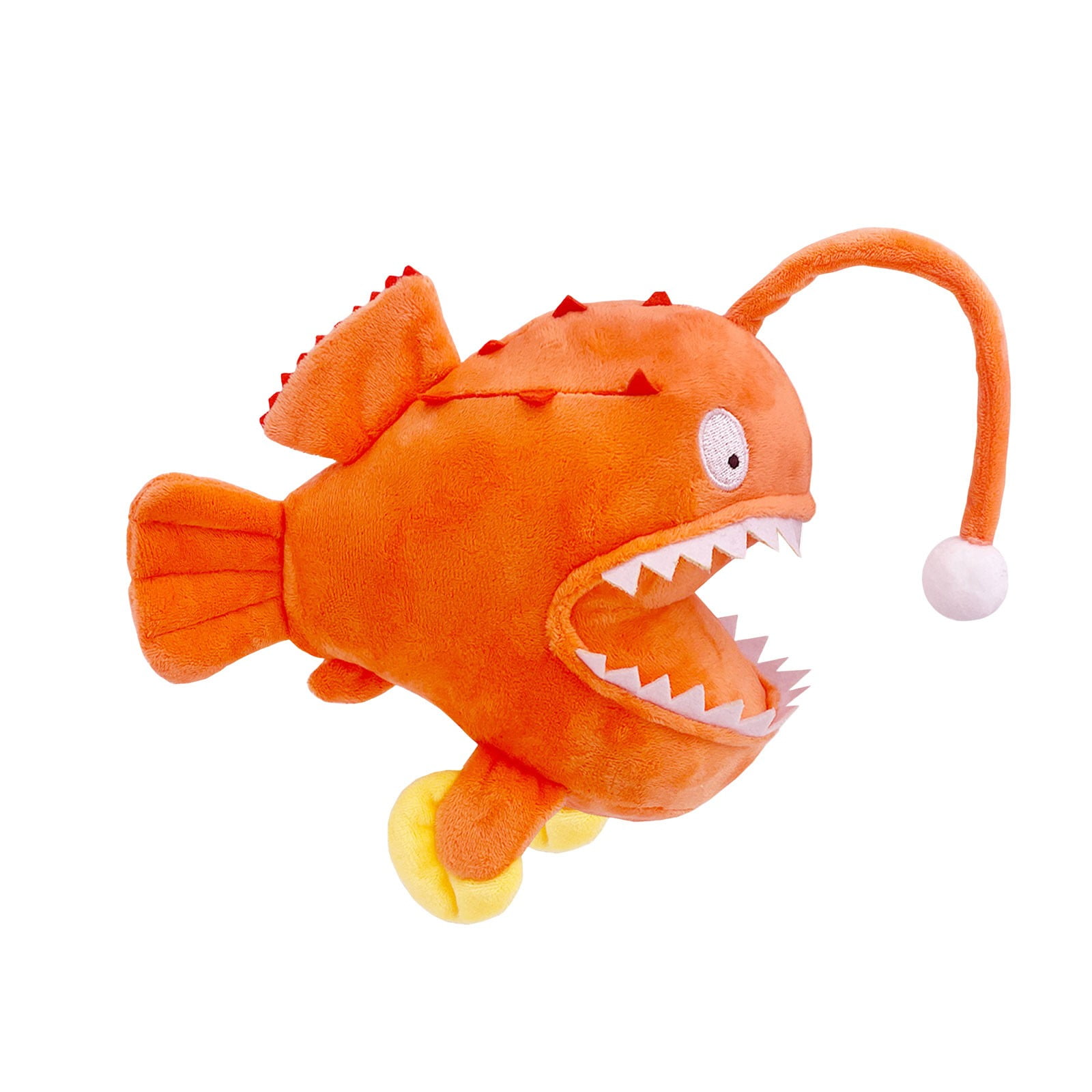 Realistic Angler Fish Stuffed Animal Doll, Simulation Anglerfish Plush ...