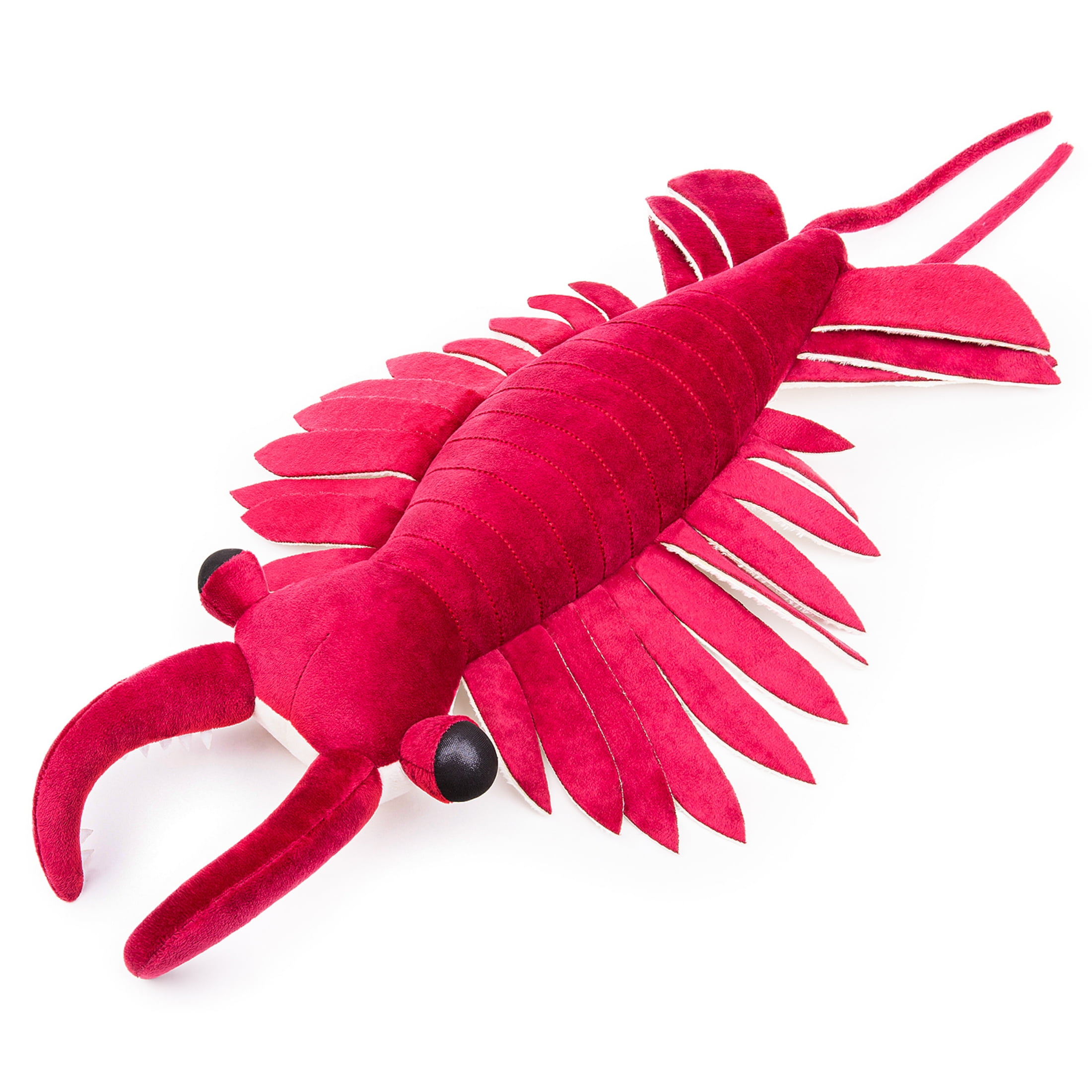 Realistic Anomalocaris Arthropod Stuffed Animal,Soft Cambrian Ancient Sea Creature ShrimpPlush ...