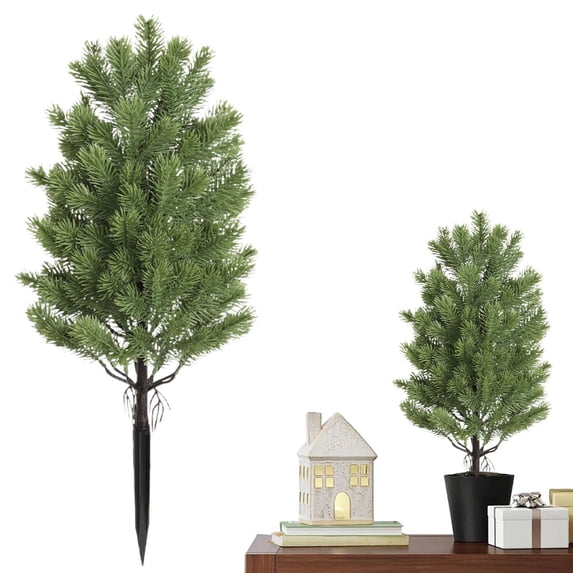 Realistic Artificial Cedar Topiary Trees for Outdoor & Indoor Use ...