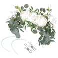 Realistic Artificial Flower Swag Wedding Ceremony Sign Flower for ...