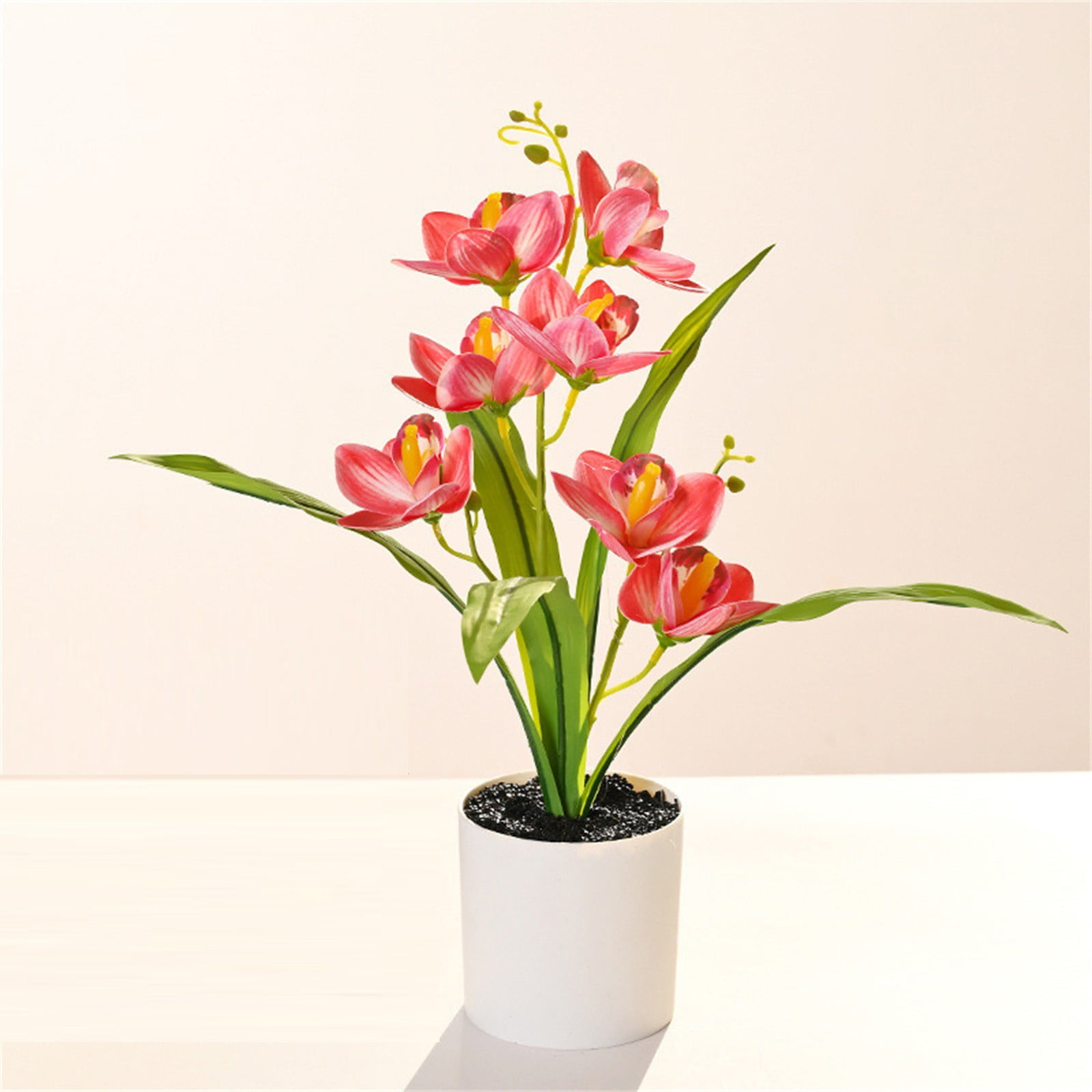 Realistic Artificial Flowers, Faux Wisteria, Hanging Leaves Room Decor ...