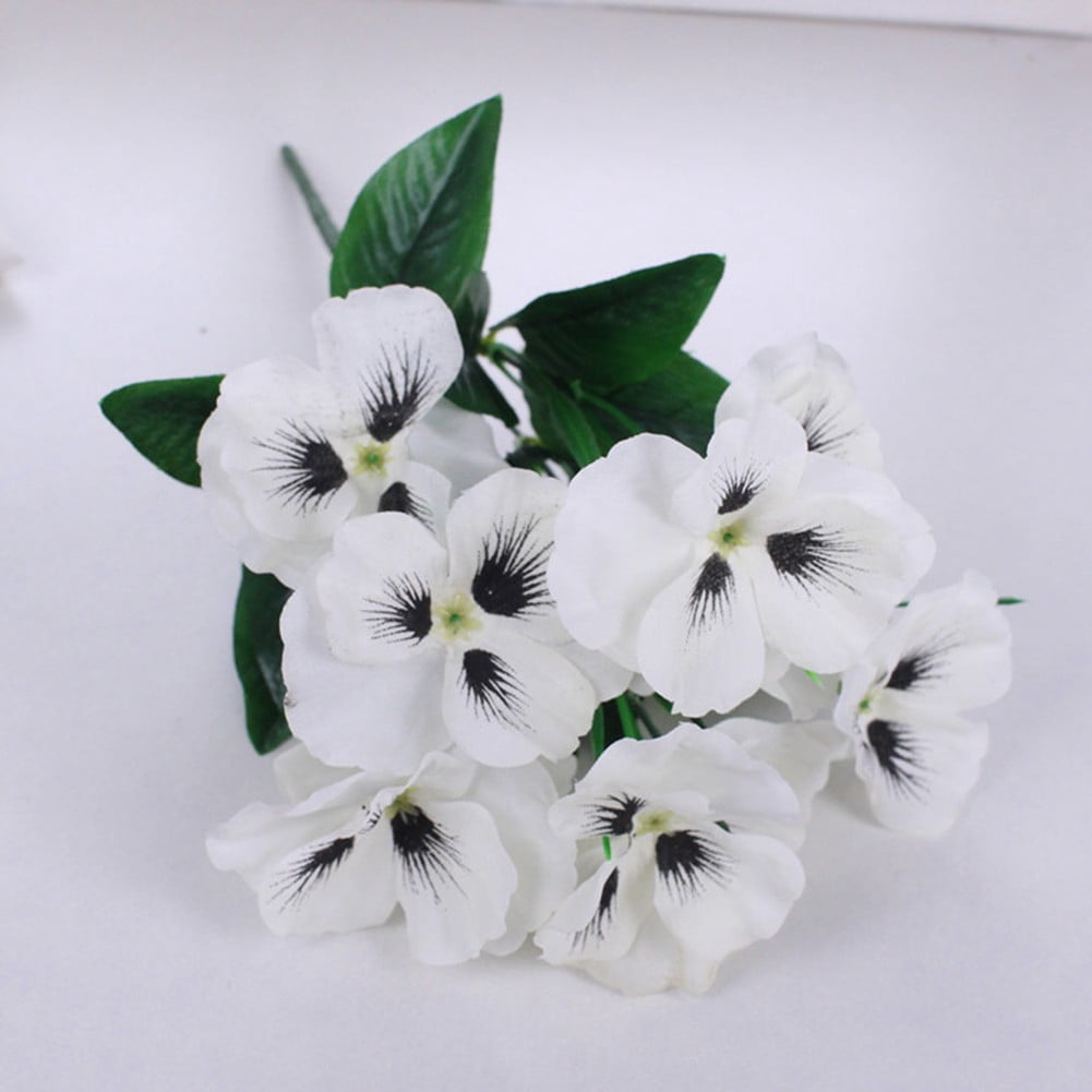 Realistic Artificial Flowers Pansy Design for Effortless Home Decor ...