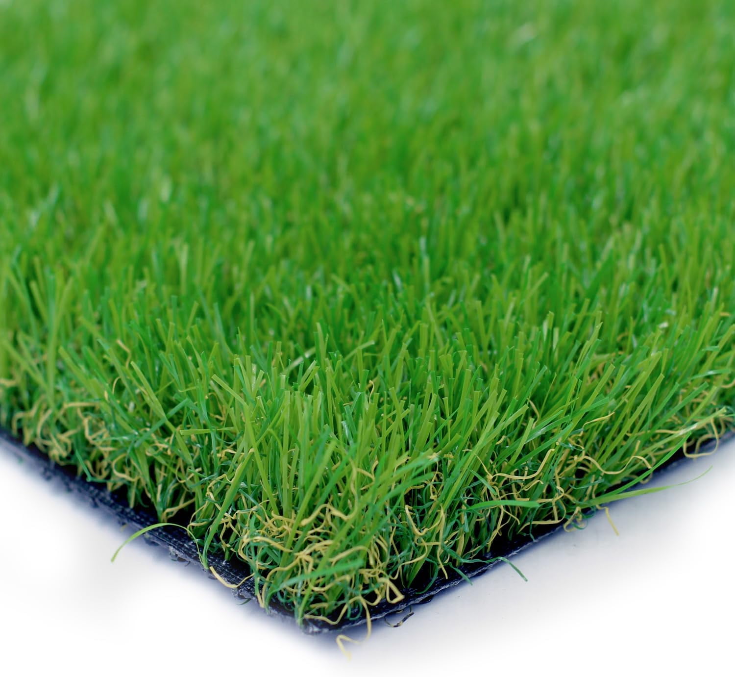 Realistic Artificial Grass Turf 4FTX8FT(32 Square FT)- Thick Fake Grass Pet Dog Mat Pad with ...