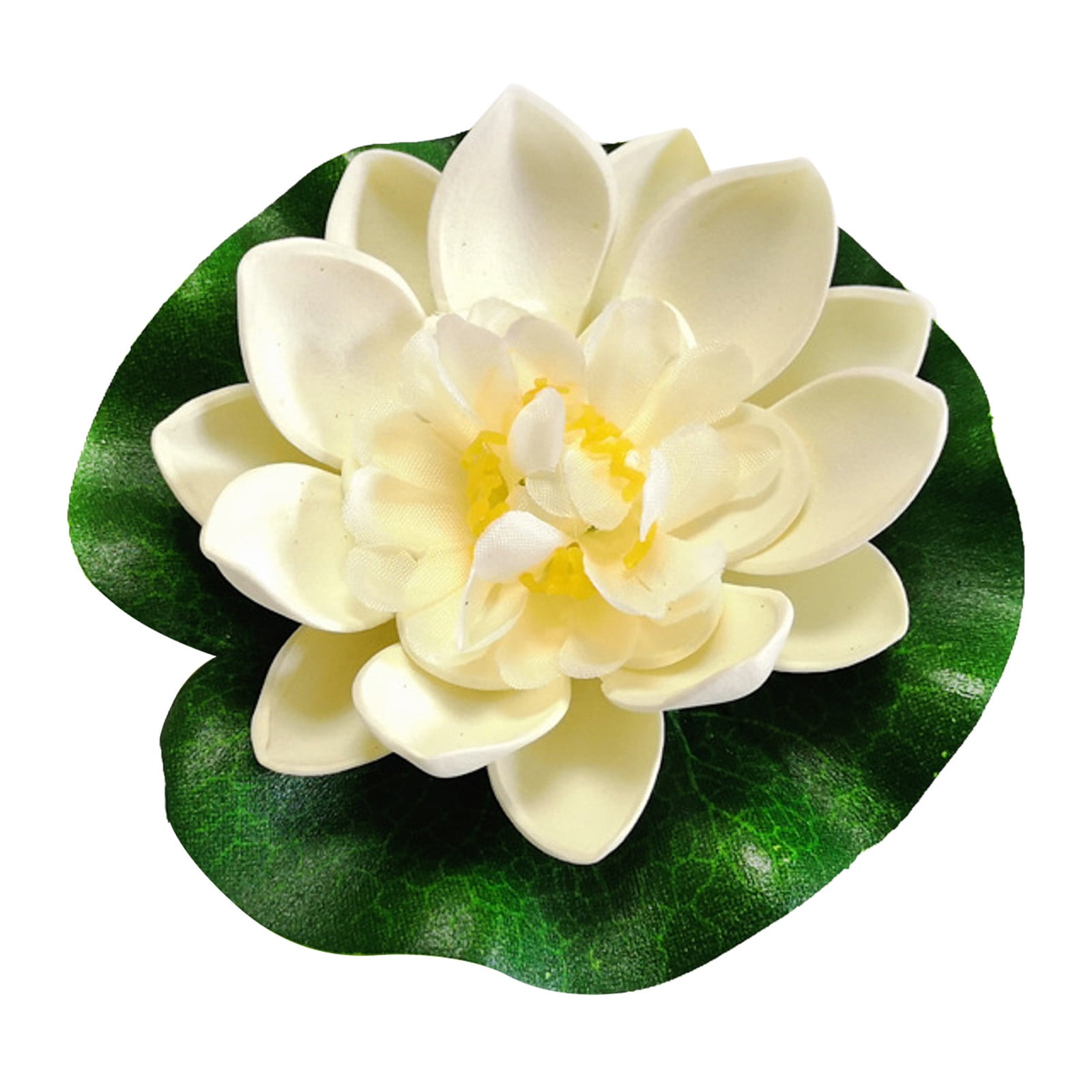 Realistic Artificial Lily Pad Flowers for Garden Pools and Fish Tanks ...