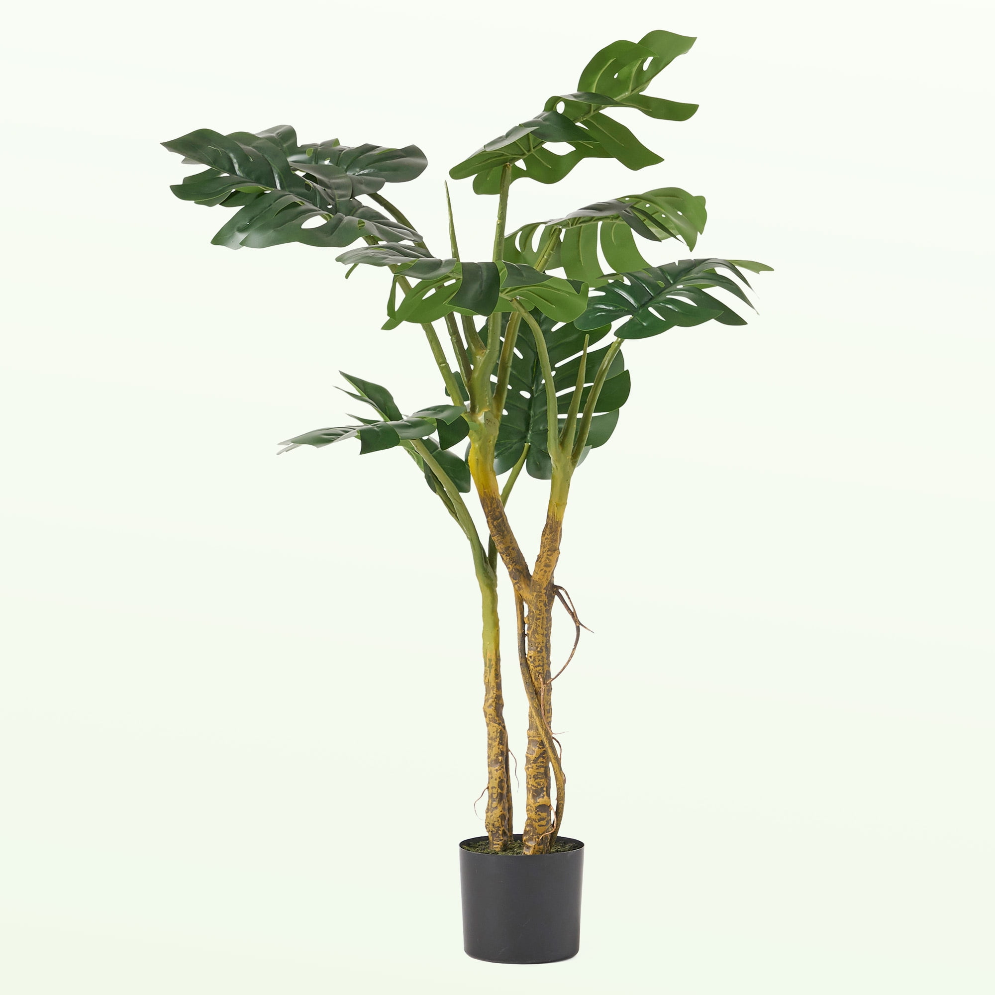 Realistic Artificial Monstera Tree with Nursery Pot - 47 Inch Tall ...