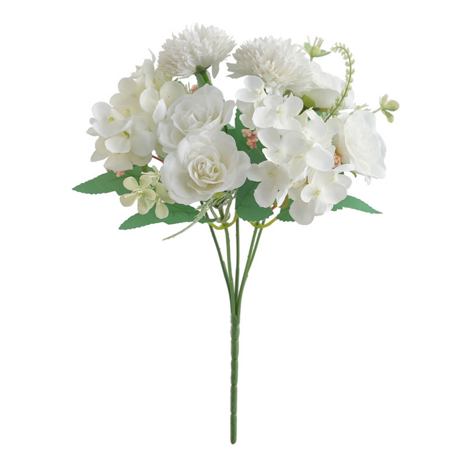 Realistic Artificial Rose Flower with Stem - Home Office Table ...
