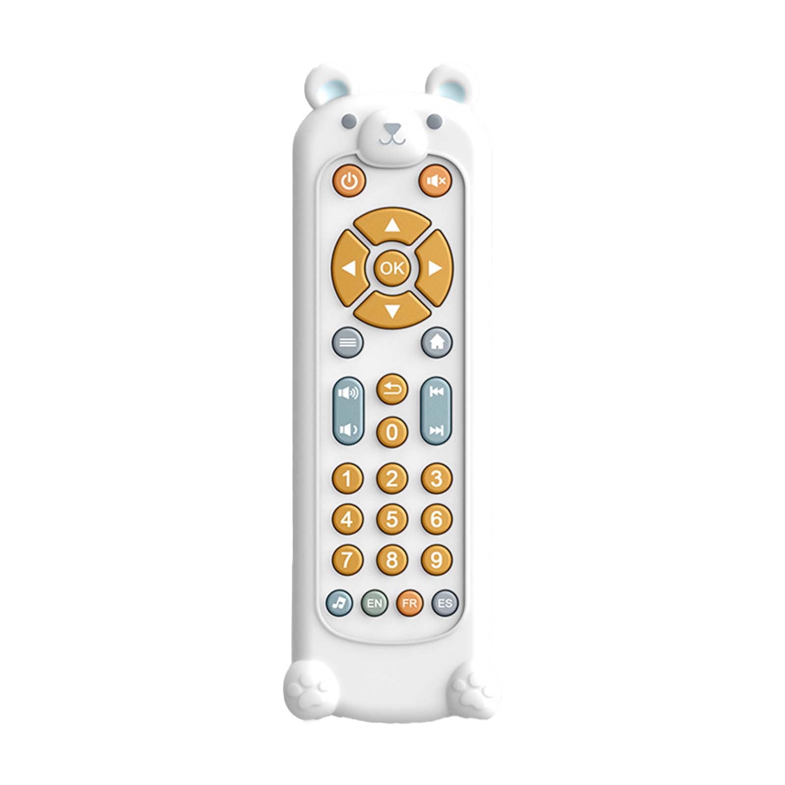 Realistic Baby TV Remote Control Toy With Light And Sound Early ...