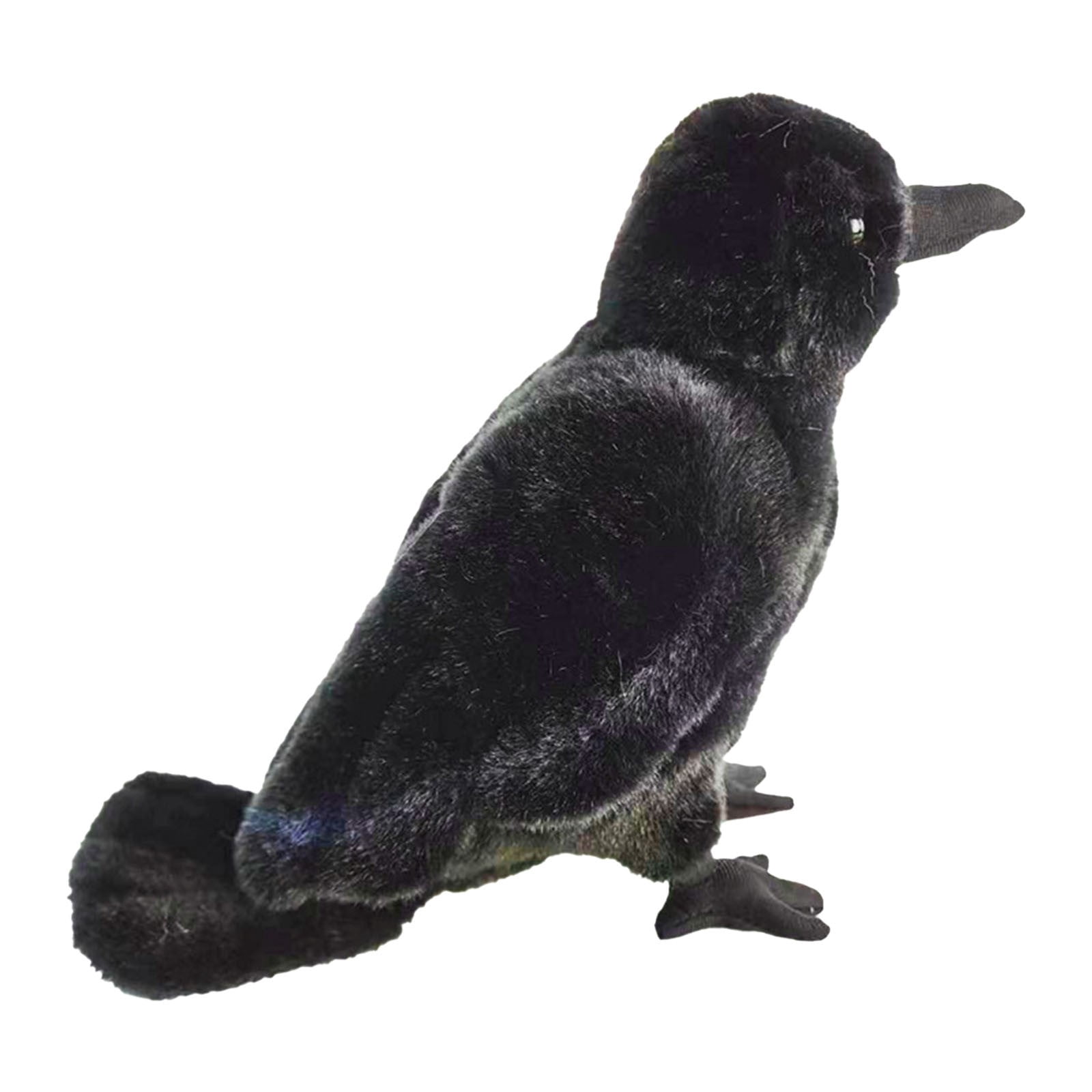 Realistic Black Crow Plush Doll, Realistic Crow Plush Cute Black ...