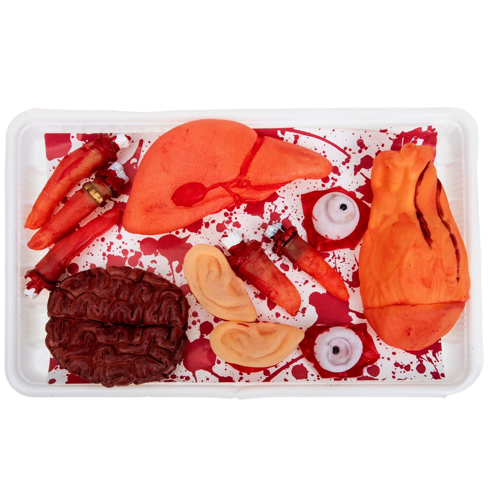 Realistic Black Plastic Halloween Organ Props for Creepy Decor and ...