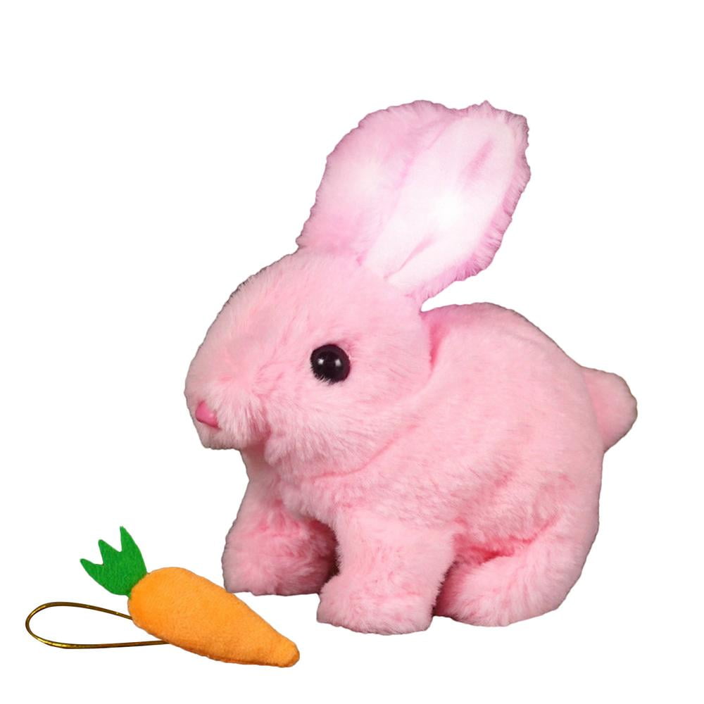 Realistic Bunny Electronic Toy Bunny Simulated Rabbit Doll Interactive ...