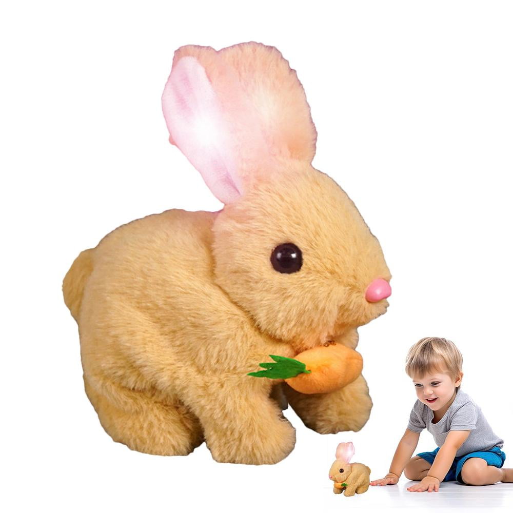 Realistic Bunny Electronic Toy Bunny Simulated Rabbit Doll Interactive ...