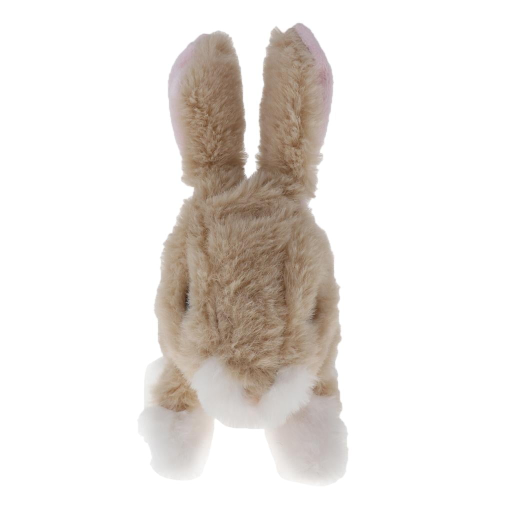 Realistic Bunny Electronic interactive plush rabbit jumping, wiggling ...