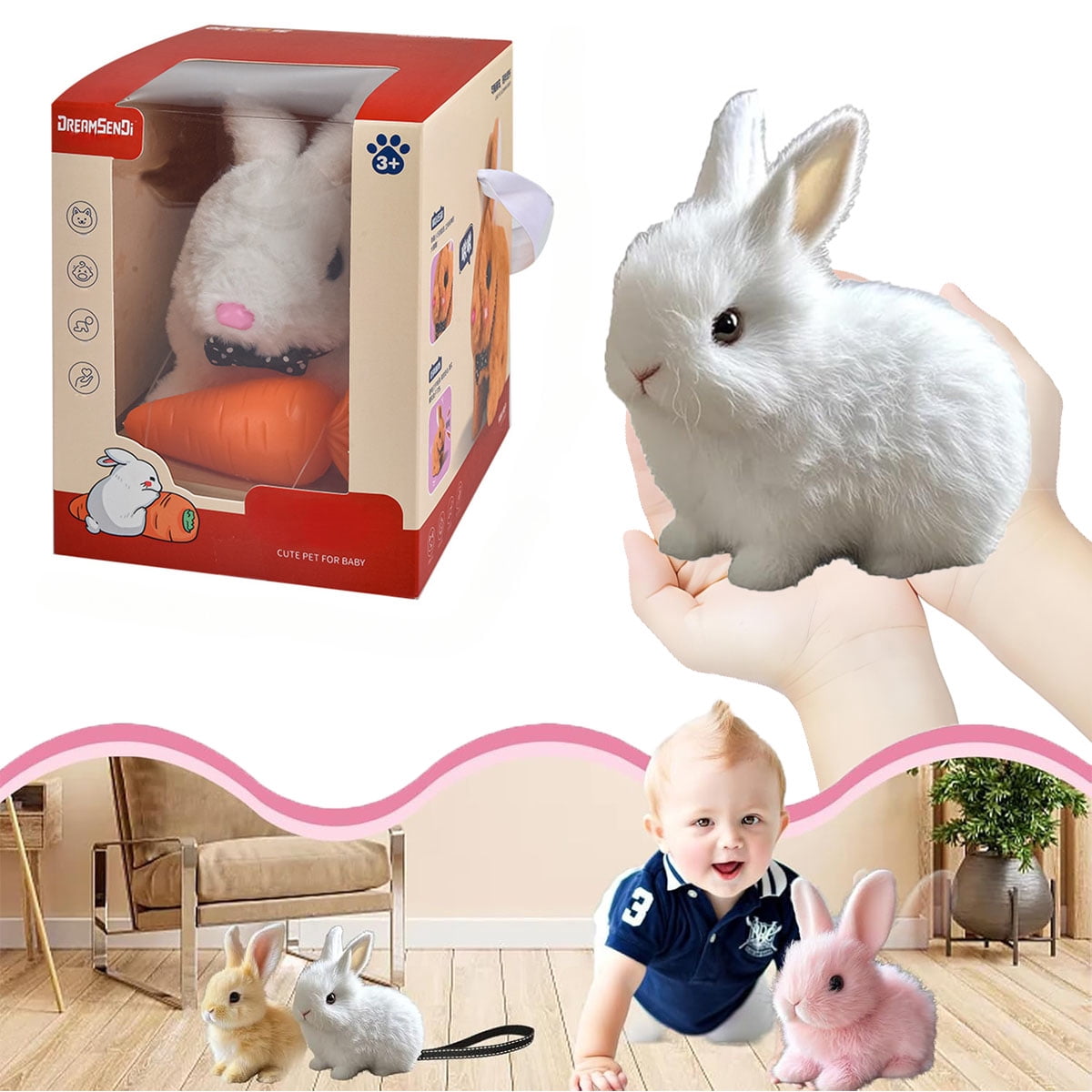 My Realistic Bunny Toy, Bunny Realistic Bunny, Bunny Realistic Bunny ...