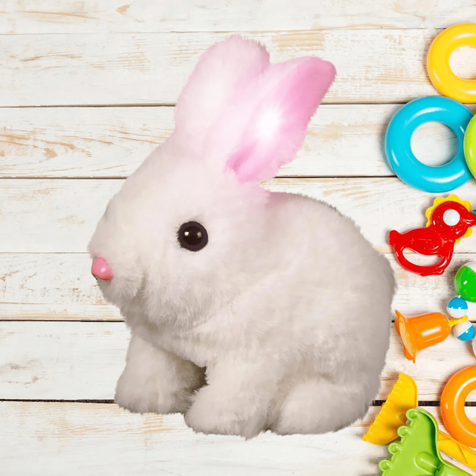Realistic Bunny Toy, Bunny Toys Educational Interactive Toys, Easter ...