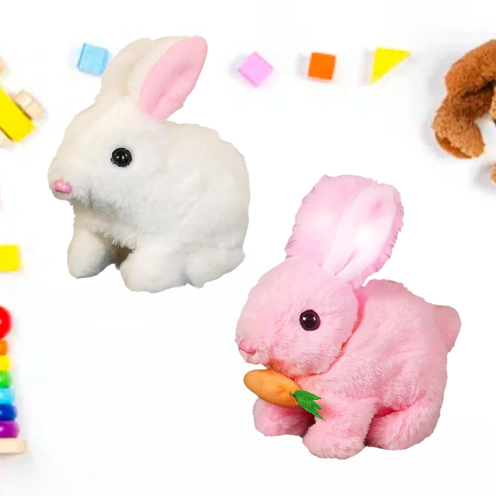 Realistic Bunny Toy, Bunny Toys Educational Interactive Toys, Easter ...