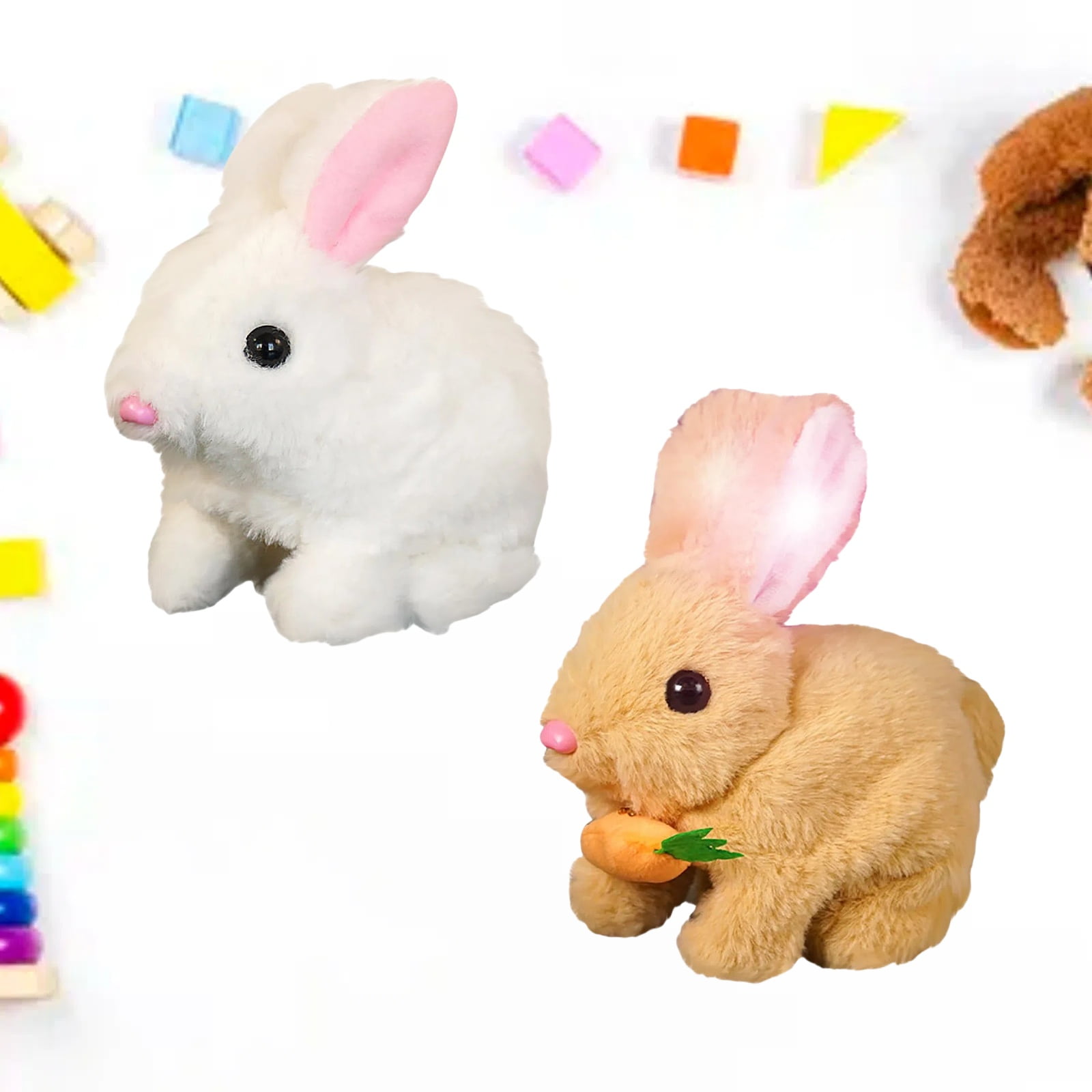 Realistic Bunny Toy, Bunny Toys Educational Interactive Toys, Easter ...