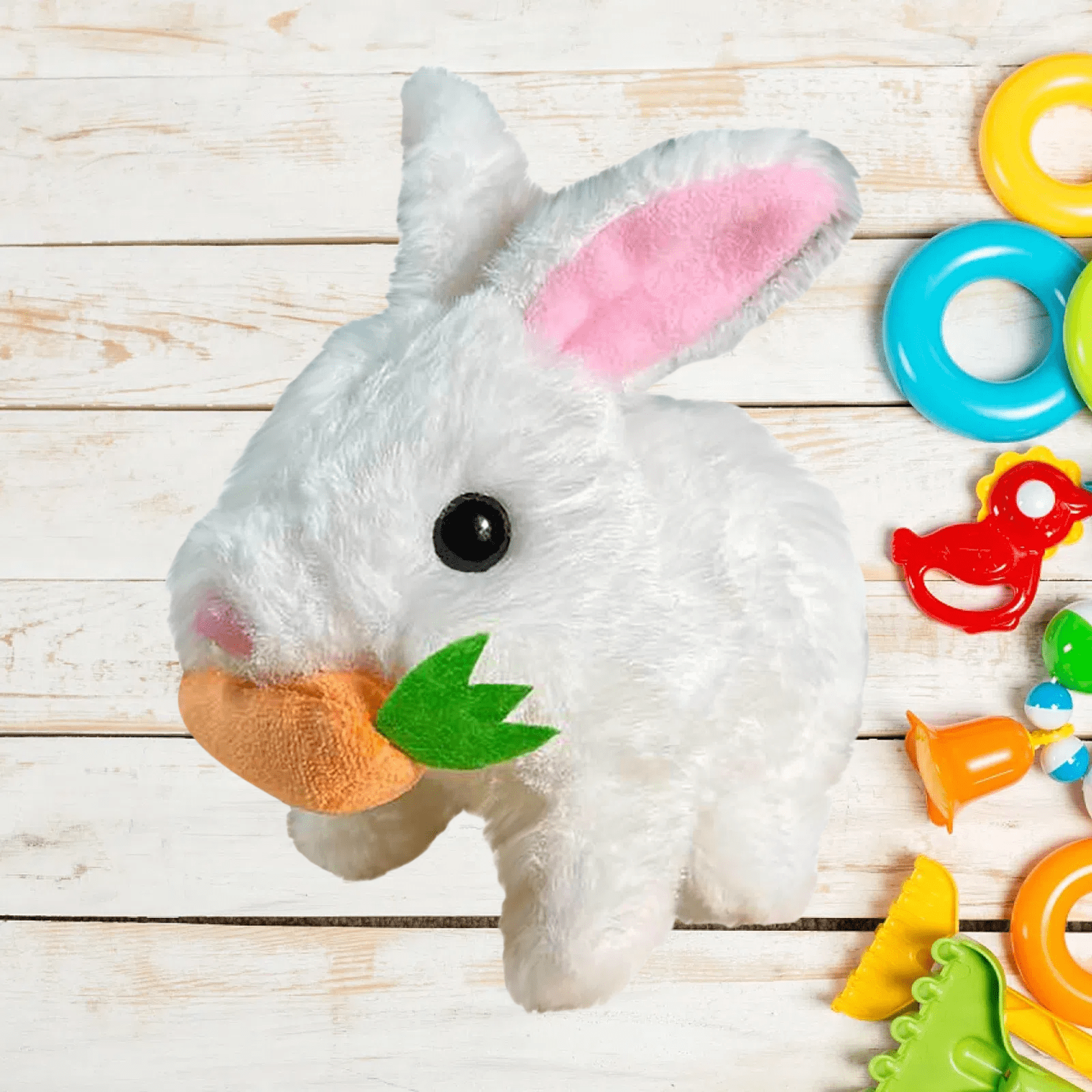 Realistic Bunny Toy, Bunny Toys Educational Interactive Toys, Easter ...
