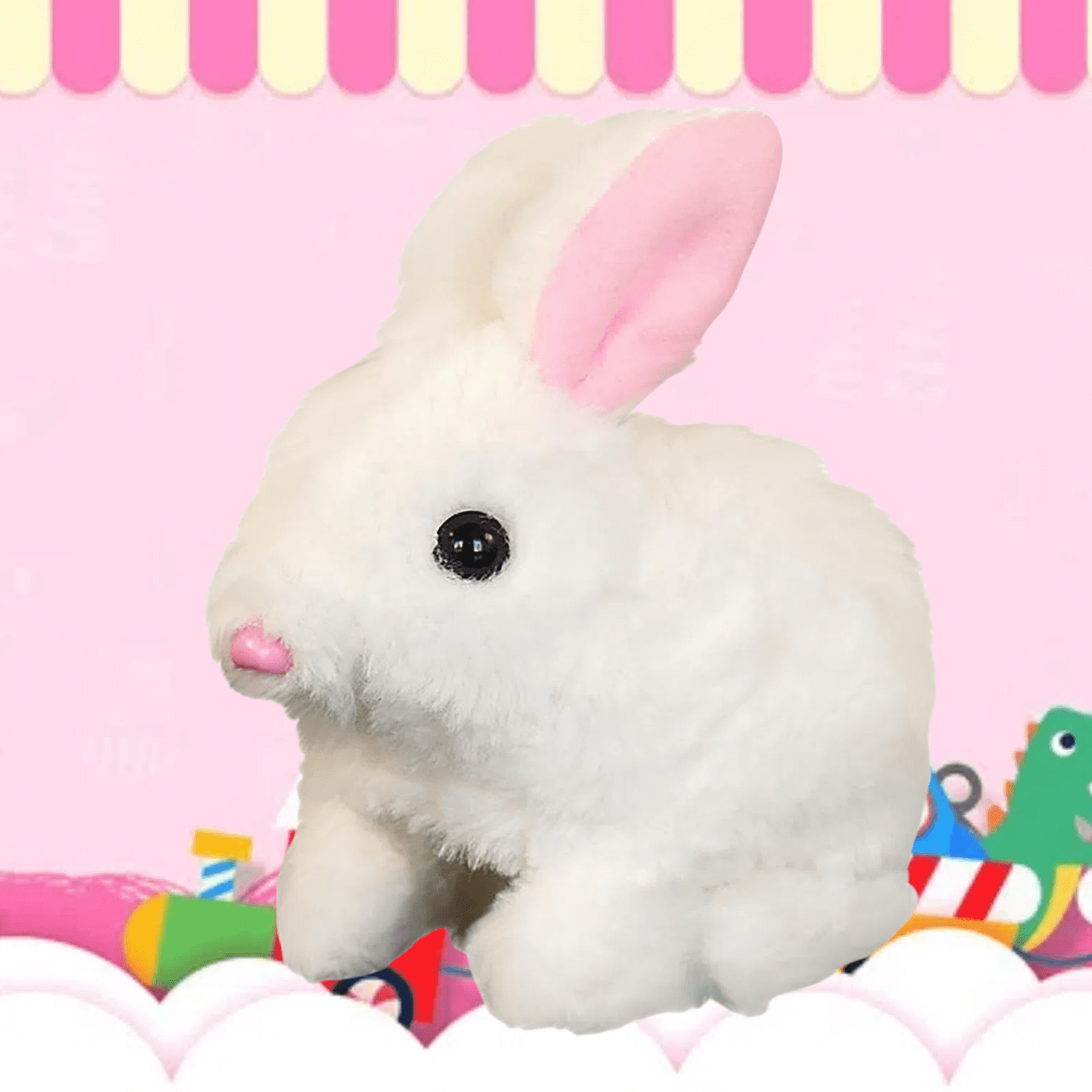 Realistic Bunny Toy, Bunny Toys Educational Interactive Toys, Easter ...