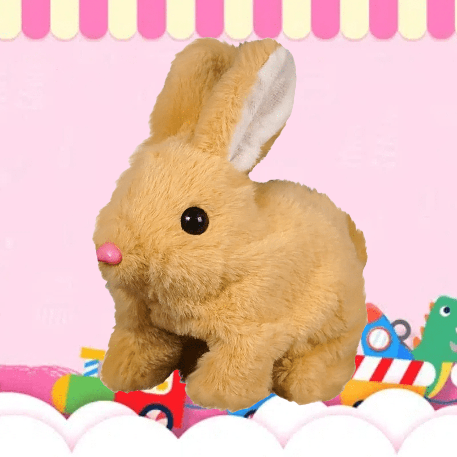 Realistic Bunny Toy, Bunny Toys Educational Interactive Toys, Easter ...