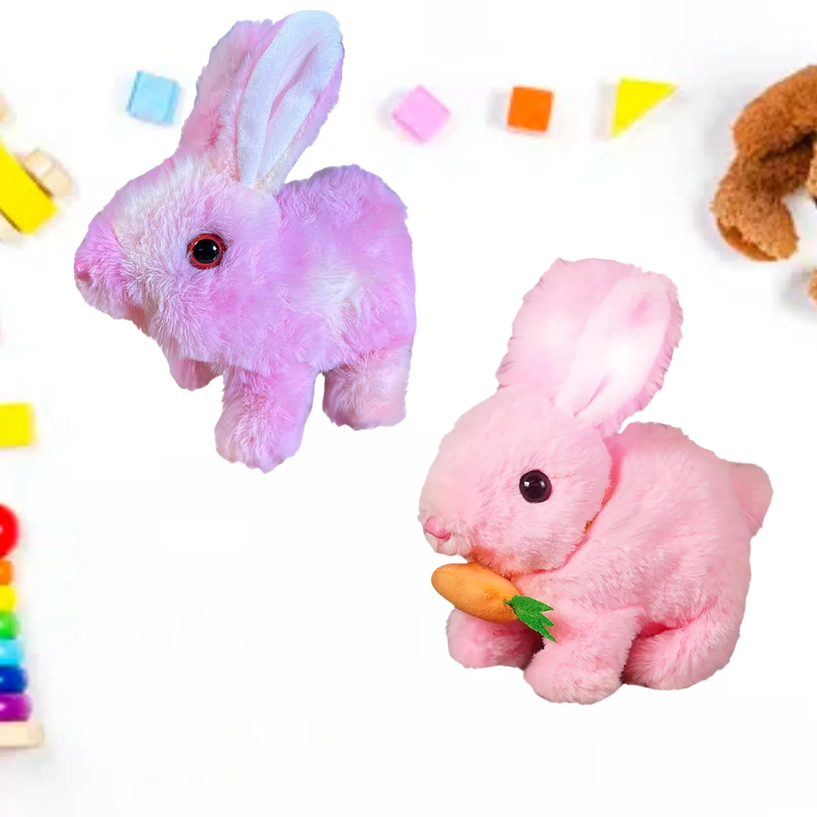 Realistic Bunny Toy, Bunny Toys Educational Interactive Toys, Easter ...