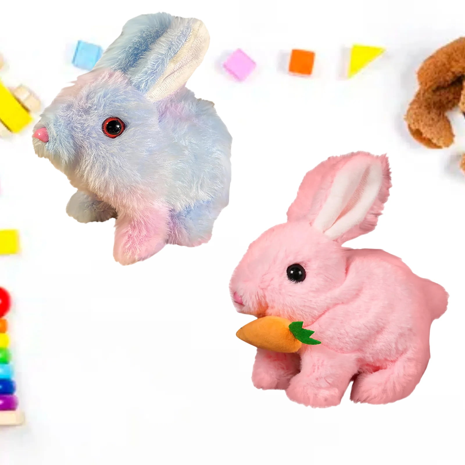 Realistic Bunny Toy, Bunny Toys Educational Interactive Toys, Easter ...