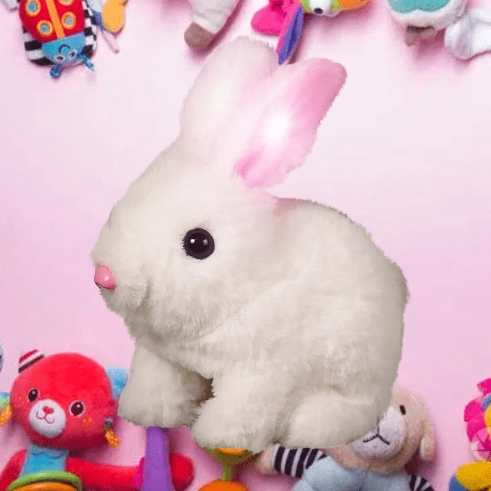 Realistic Bunny Toy, Bunny Toys Educational Interactive Toys, Easter ...