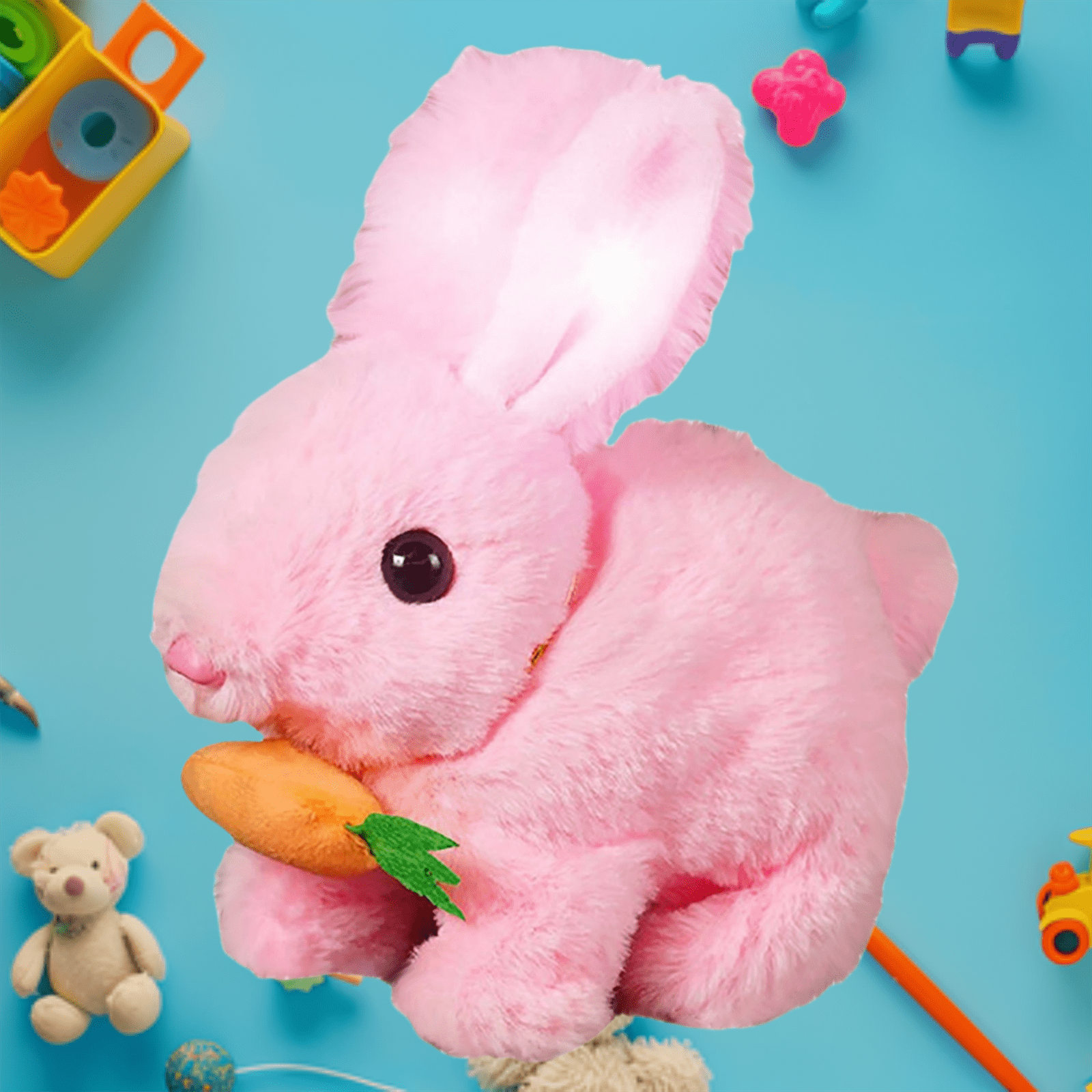Realistic Bunny Toy, Bunny Toys Educational Interactive Toys, Easter ...
