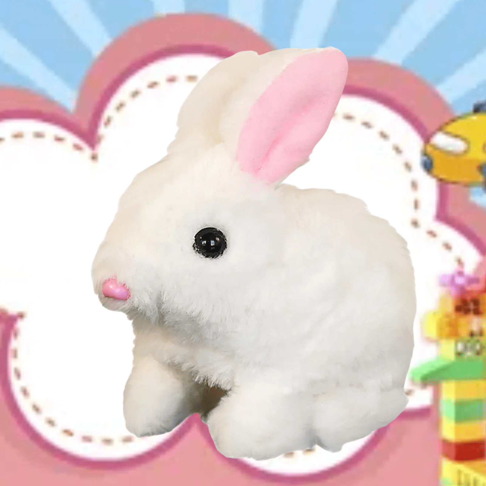 Realistic Bunny Toy, Bunny Toys Educational Interactive Toys, Easter ...