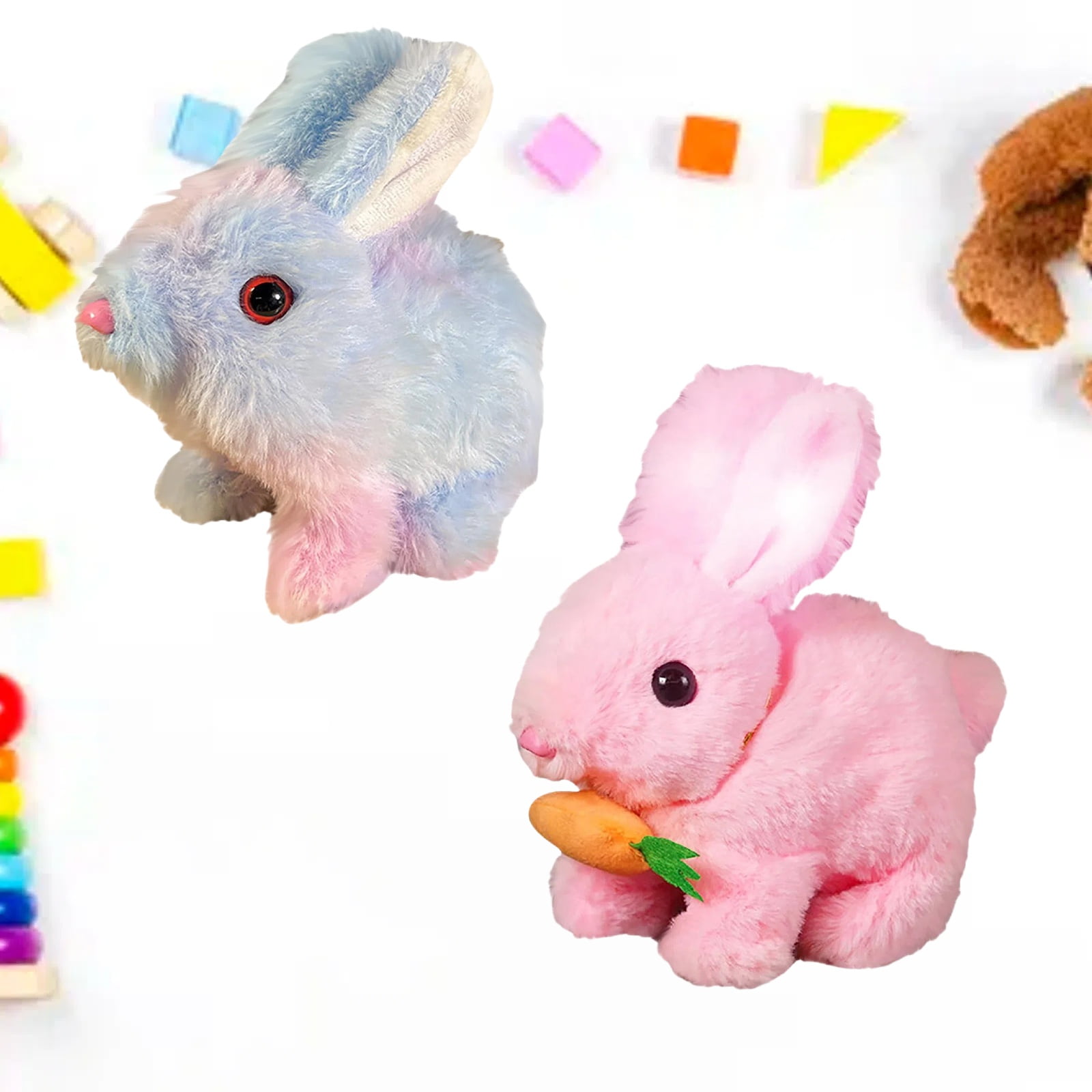 Realistic Bunny Toy, Bunny Toys Educational Interactive Toys, Easter ...