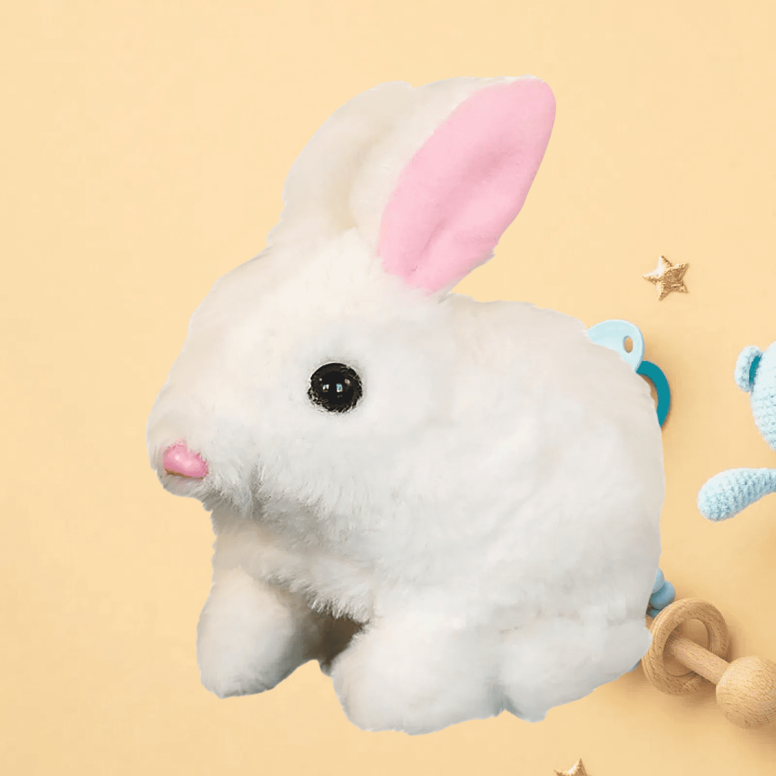 Realistic Bunny Toy, Bunny Toys Educational Interactive Toys, Easter ...