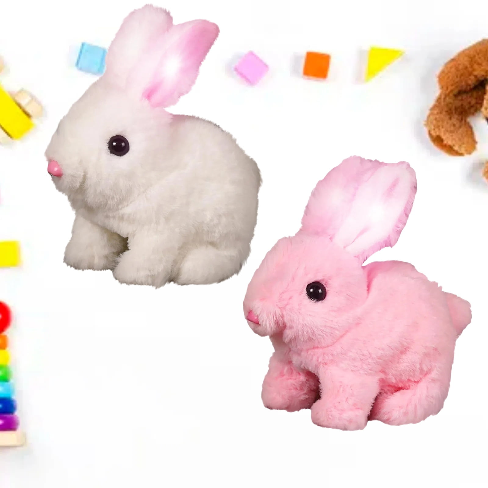 Realistic Bunny Toy, Bunny Toys Educational Interactive Toys, Easter ...