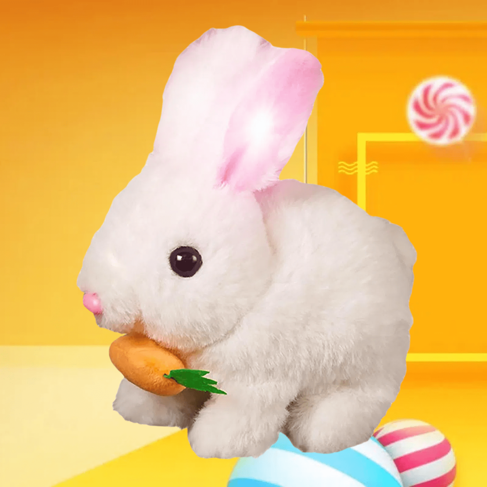 Realistic Bunny Toy, Bunny Toys Educational Interactive Toys, Easter ...