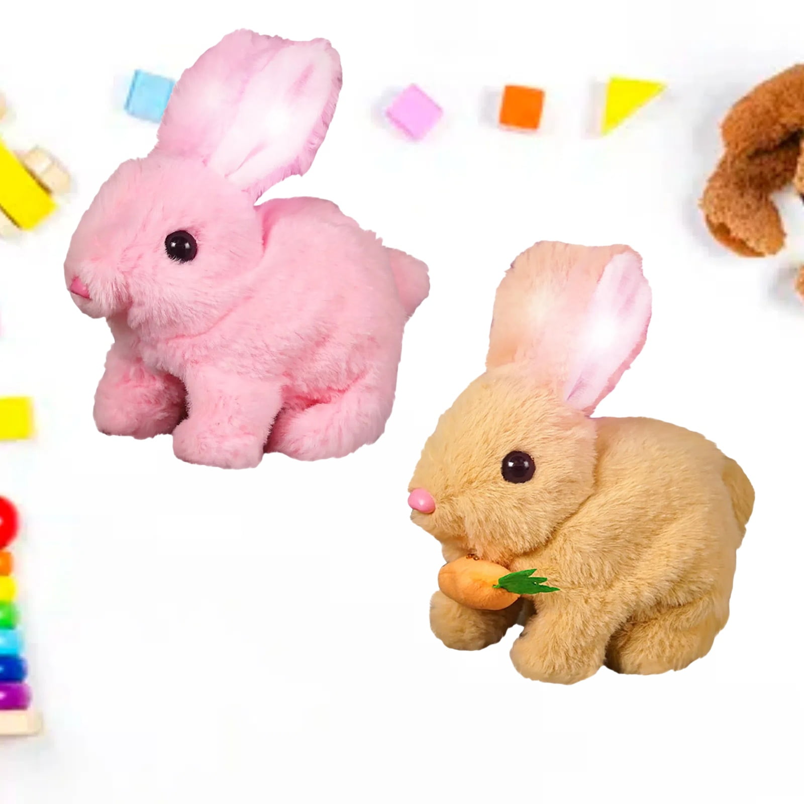 Realistic Bunny Toy, Bunny Toys Educational Interactive Toys, Easter ...