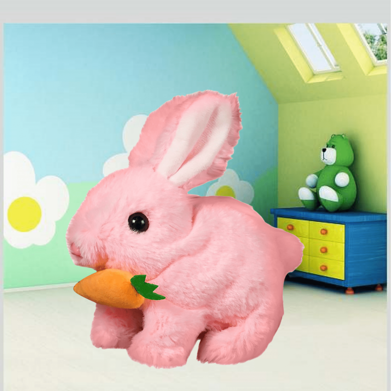 Realistic Bunny Toy, Bunny Toys Educational Interactive Toys, Easter ...