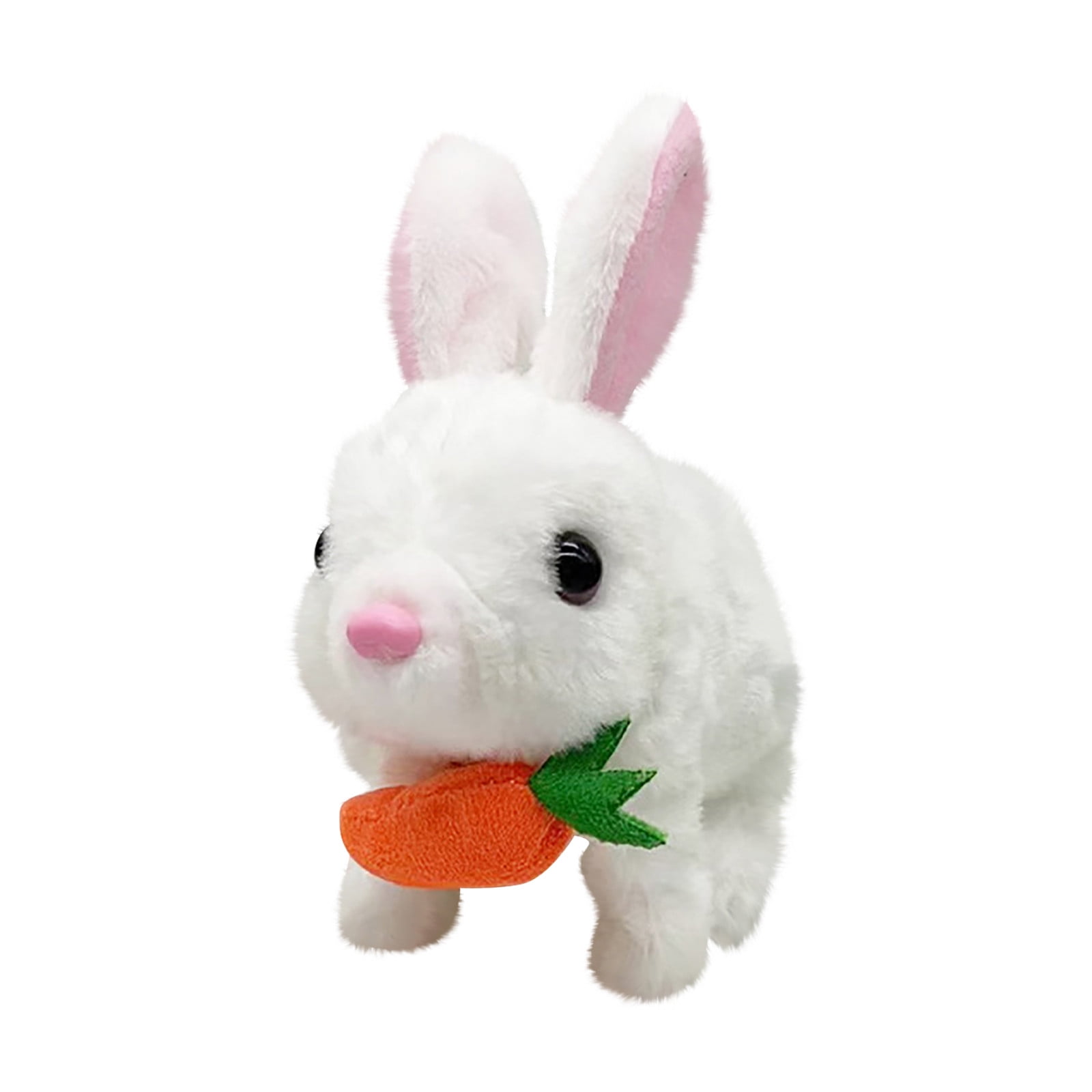 My Realistic Bunny Toy Easter Basket Stuffer, 2025 New Jumping Squeaky ...