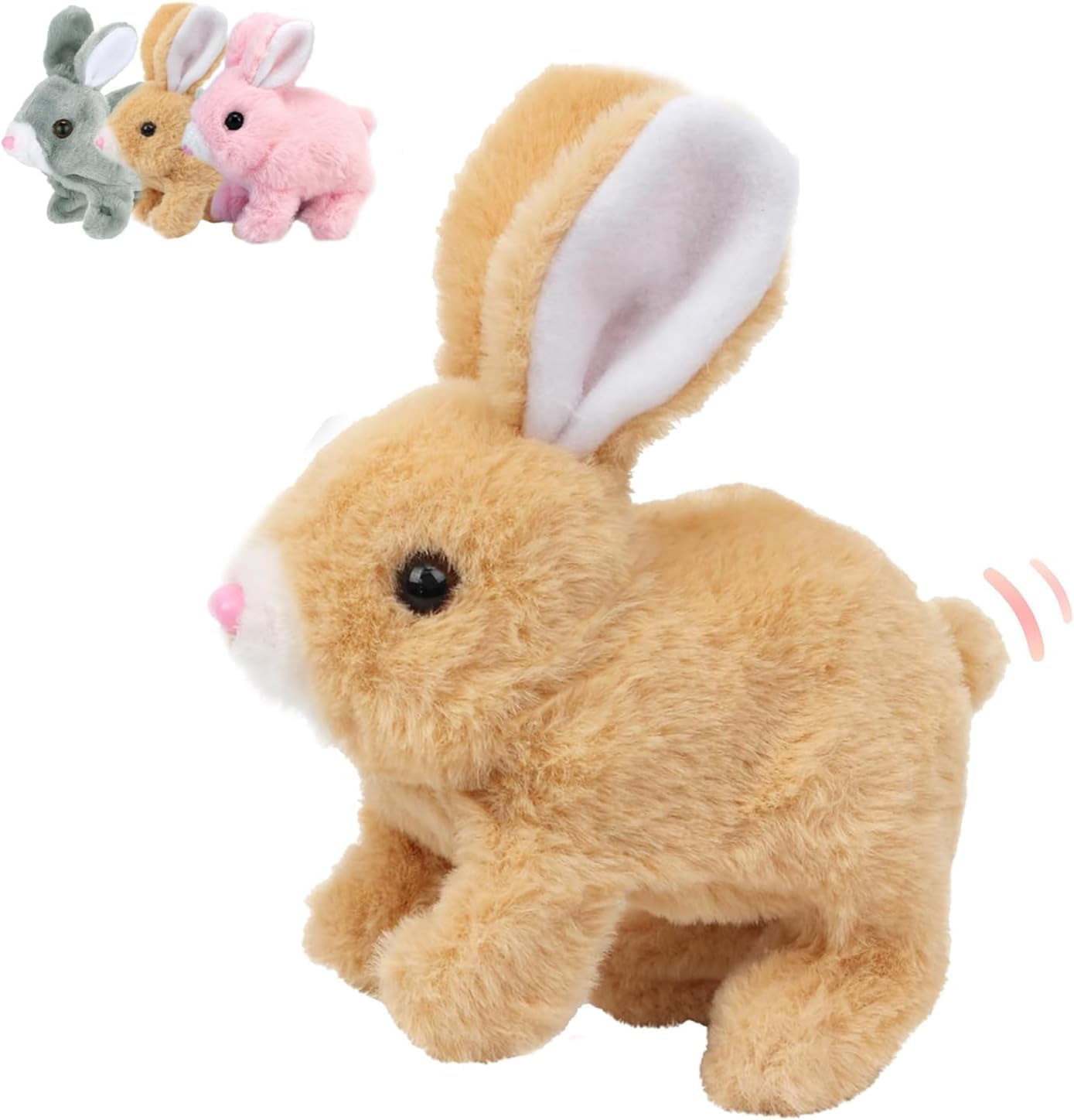 My Realistic Bunny Toy, Interactive Bunny Realistic Bunny,Bundy ...