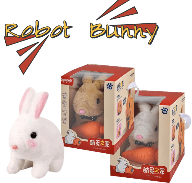 My Realistic Bunny Toy, Interactive Bunny Realistic Bunny - Jumping ...