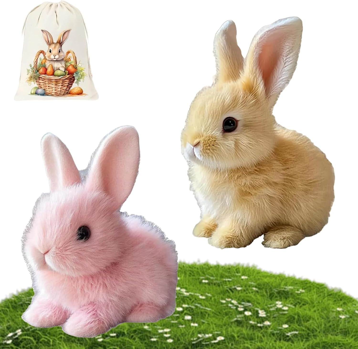 Realistic Bunny Toy, Petsboro Bunny Pal, Easter Bunby - My Realistic ...