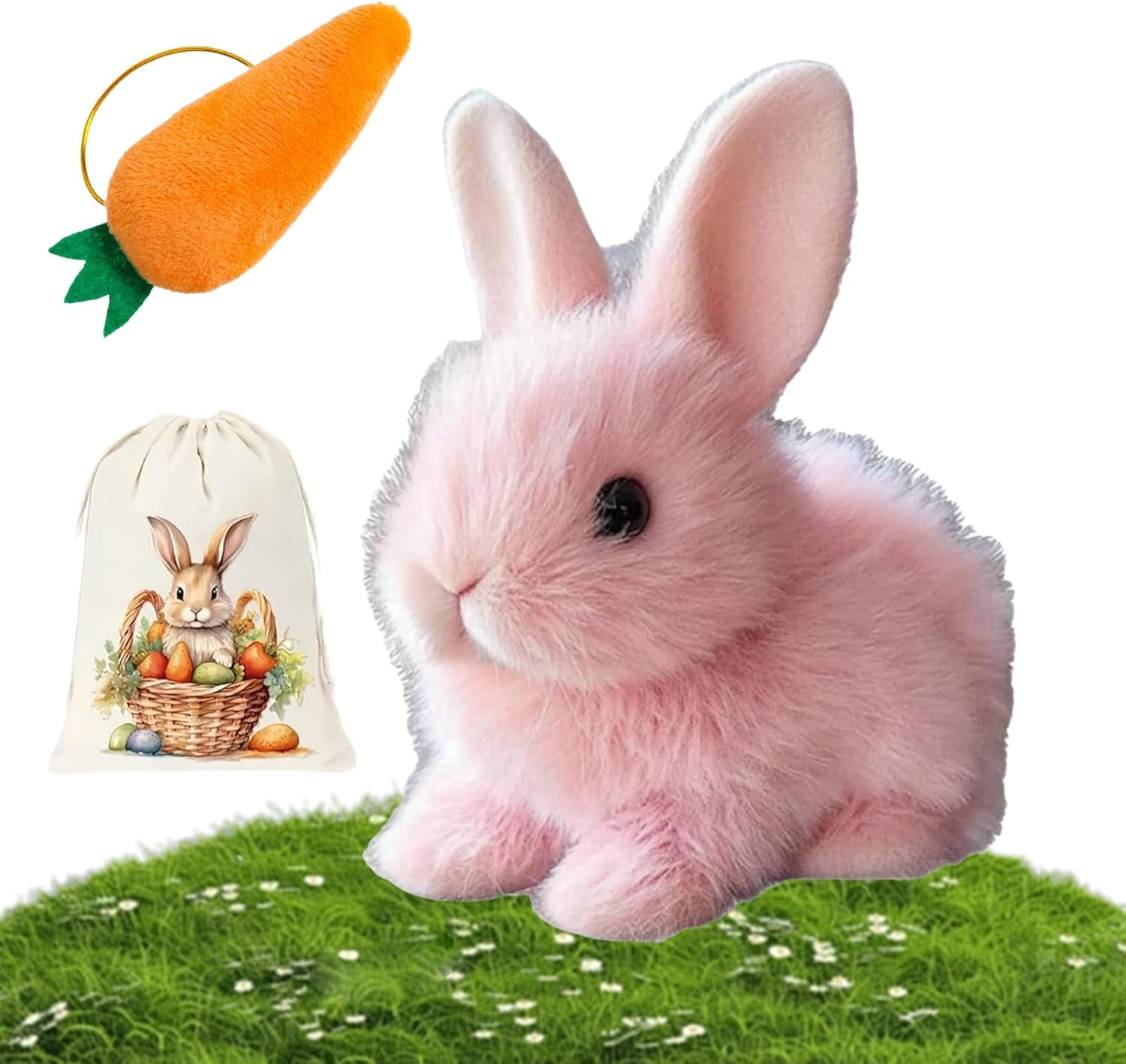 Realistic Bunny Toy, Petsboro Bunny Pal, Easter Bunby - My Realistic ...