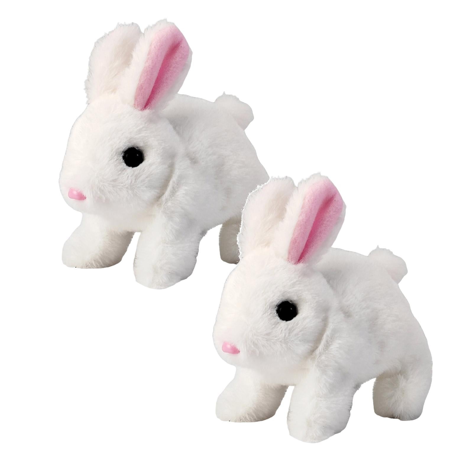 My Realistic Bunny Toy,Rabbit Plush Interactive Toys,Electric Rabbit ...
