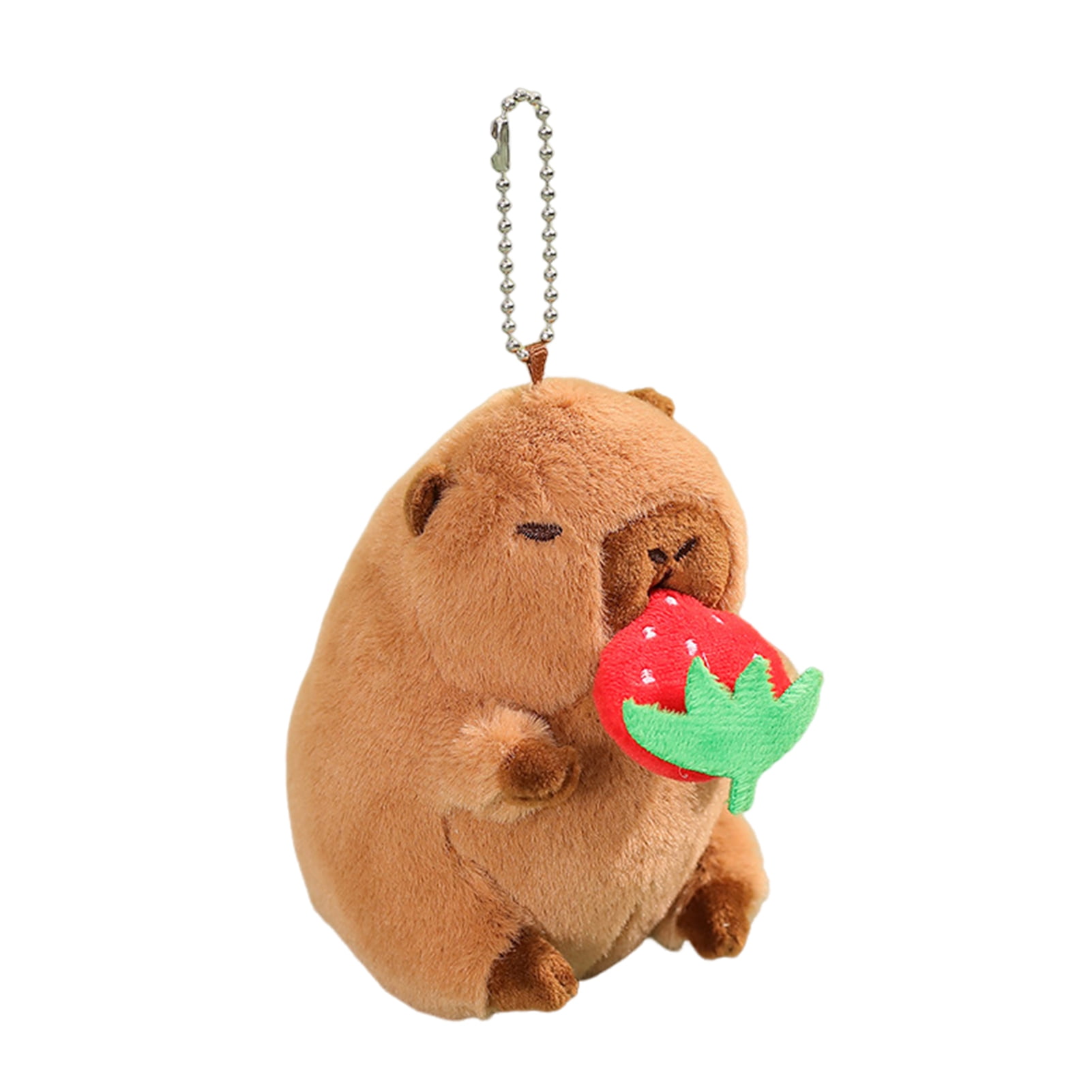 Realistic Capybara Plush Toy Interactive Stuffed Animal Pendant Cute ...