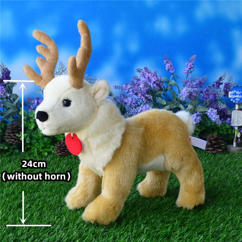 Realistic Caribou High Fidelity Anime Cute Plushie Reindeer Plush Toys ...