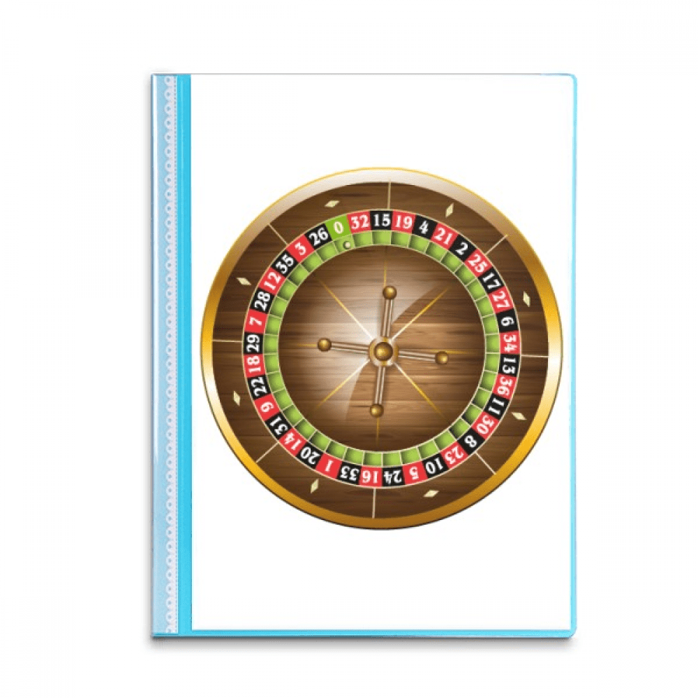 Realistic Casino Turntable Illustration Book Sheet Protectors Portfolio ...
