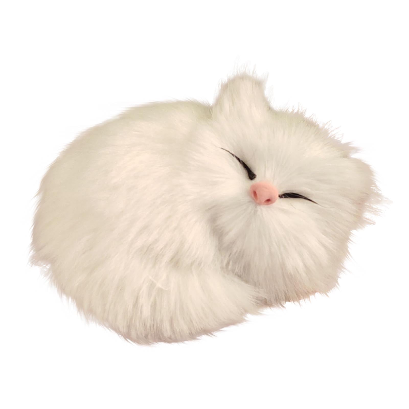 Realistic Cat,Fa&ke Cat,Realistic Kit&ten,Cat Na&p Plush,Per&fect Pet ...