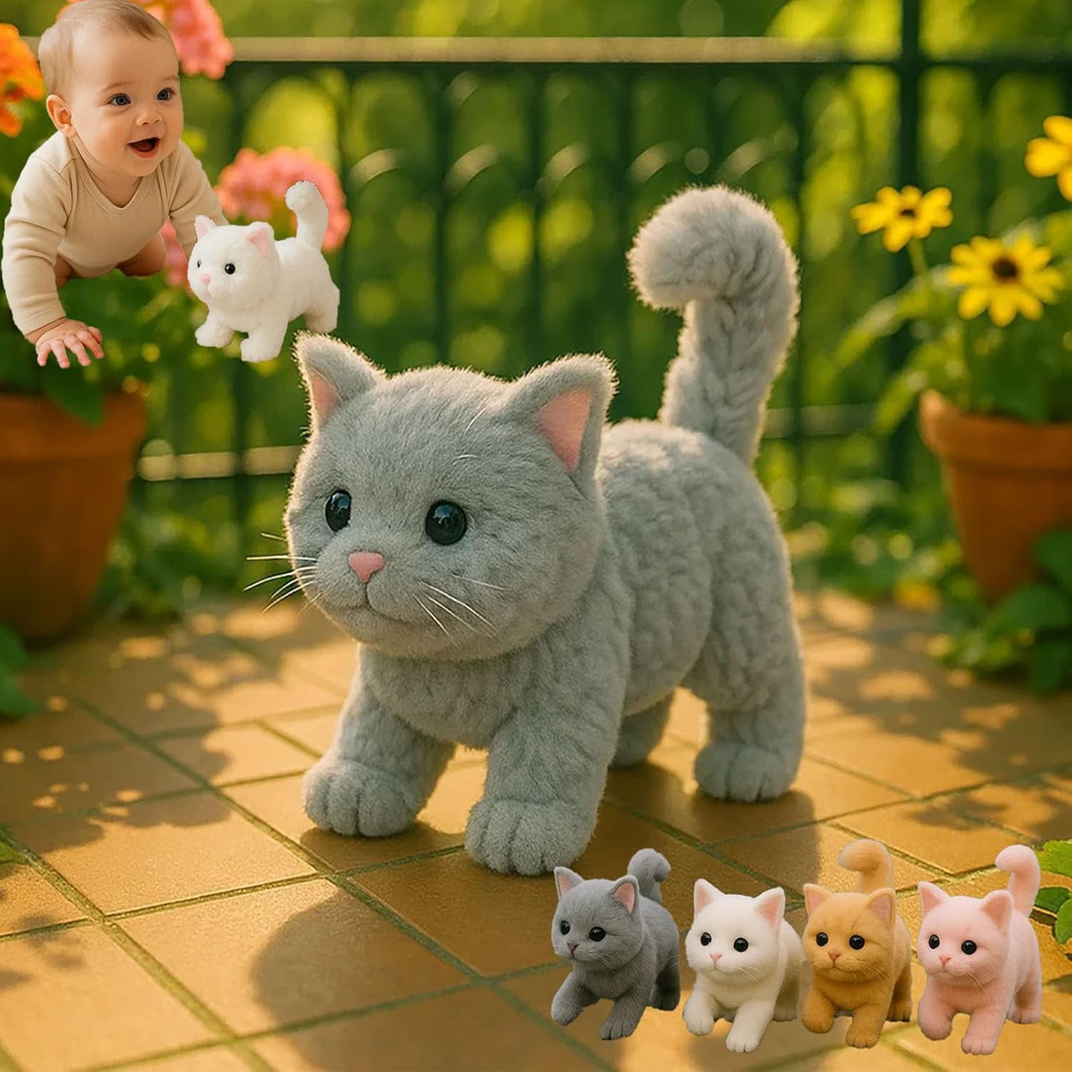 My Realistic Cat Toy-Bring Endless Joy and Warmth, 2025 New Ai Robot ...