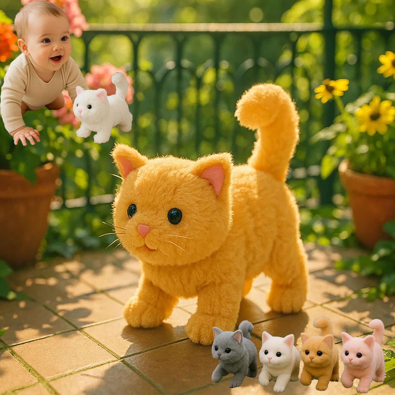 My Realistic Cat Toy-Bring Endless Joy and Warmth, 2025 New Ai Robot ...