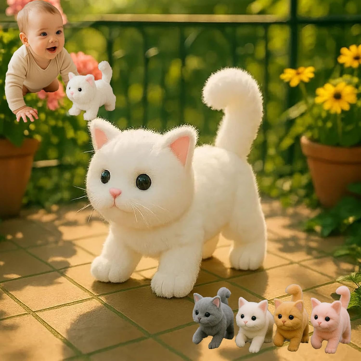 My Realistic Cat Toy-Bring Endless Joy and Warmth, 2025 New Ai Robot ...